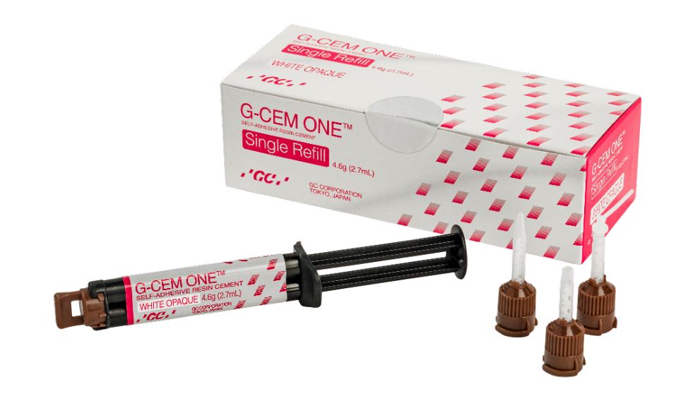 G-CEM ONE Single Refill White Opaque