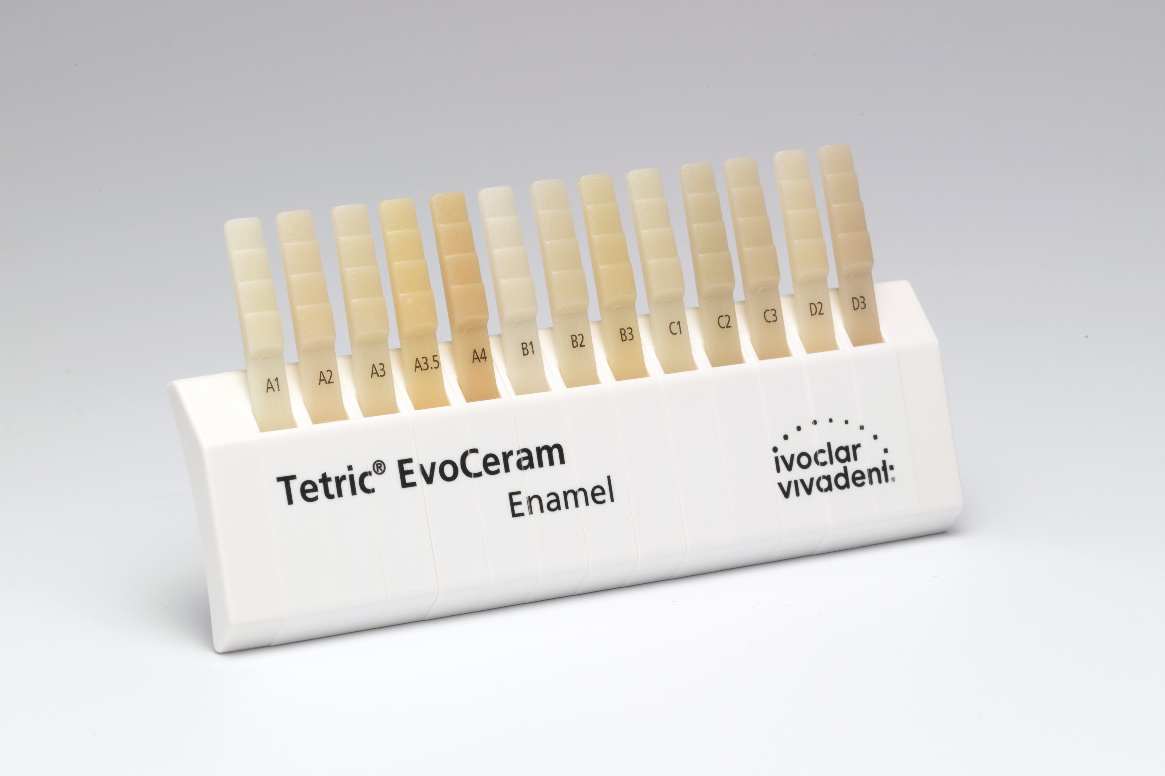 Tetric EvoCeram Shade Guide