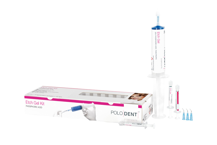 PoloDent Etsgel 38% Kit fosforsyra, tixotropisk