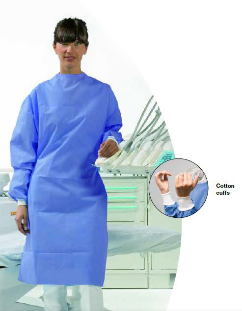 Steril OP-rock Large, 125 cm, Blå