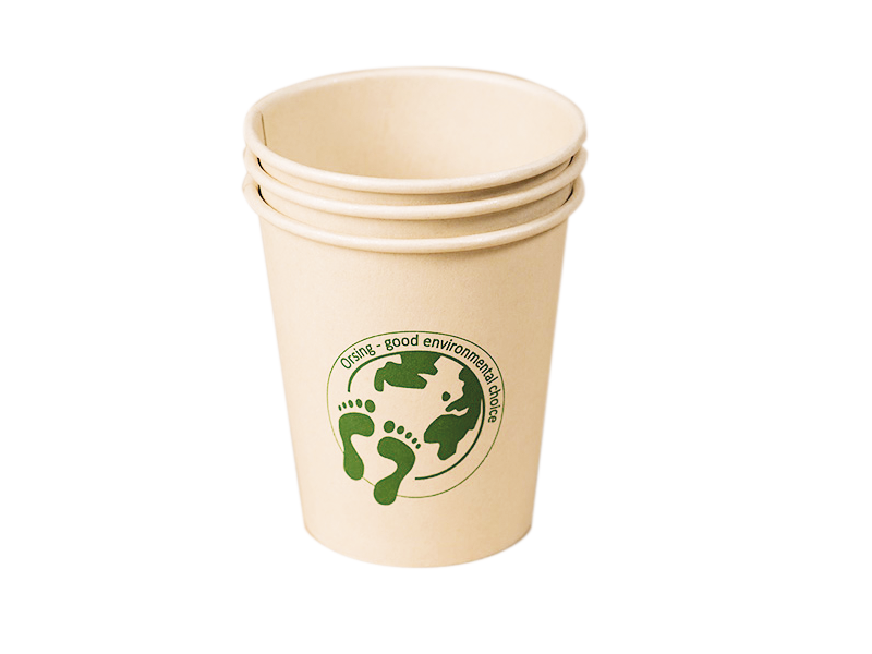 Bägare Bio Cup vit, 210 ml